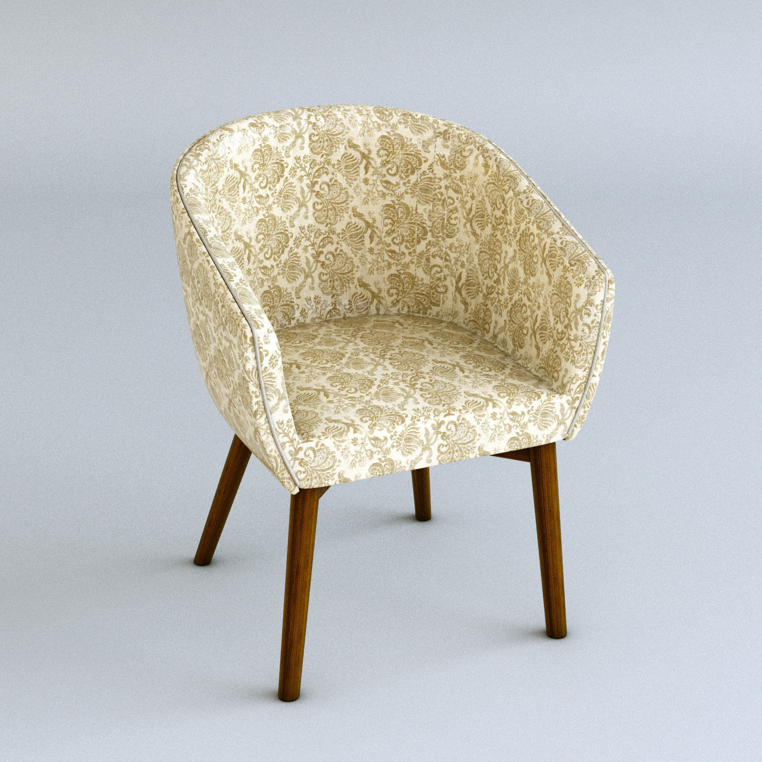 Bucket Dining Chair Variants 3D model | CGTrader
