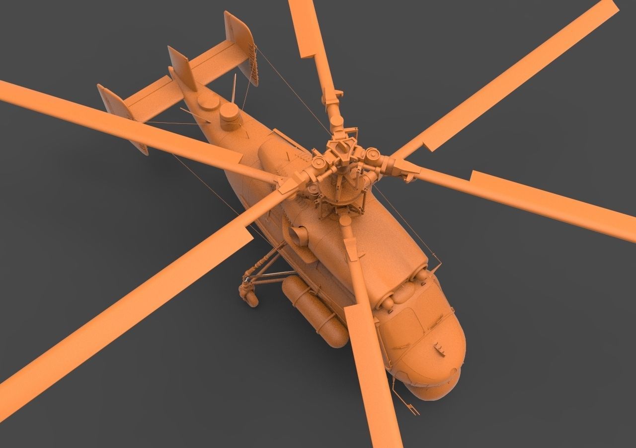 Ka - 25 3D model 3D printable | CGTrader