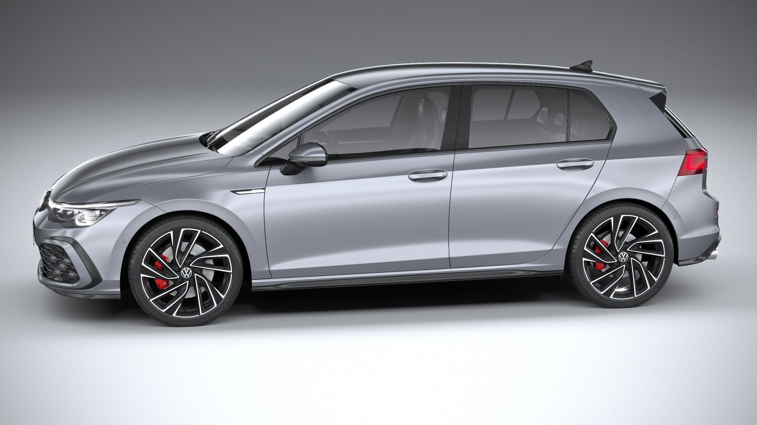 Volkswagen Golf GTD 5-door 2020 3D model | CGTrader