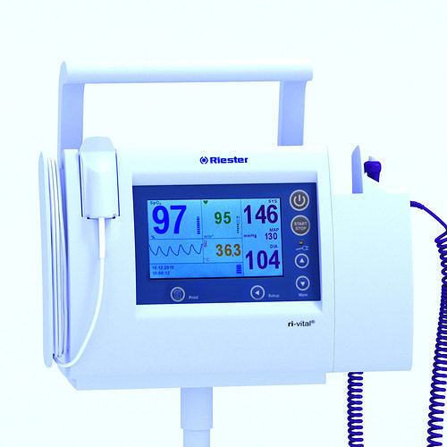Spot-check vital signs monitor 3D model | CGTrader