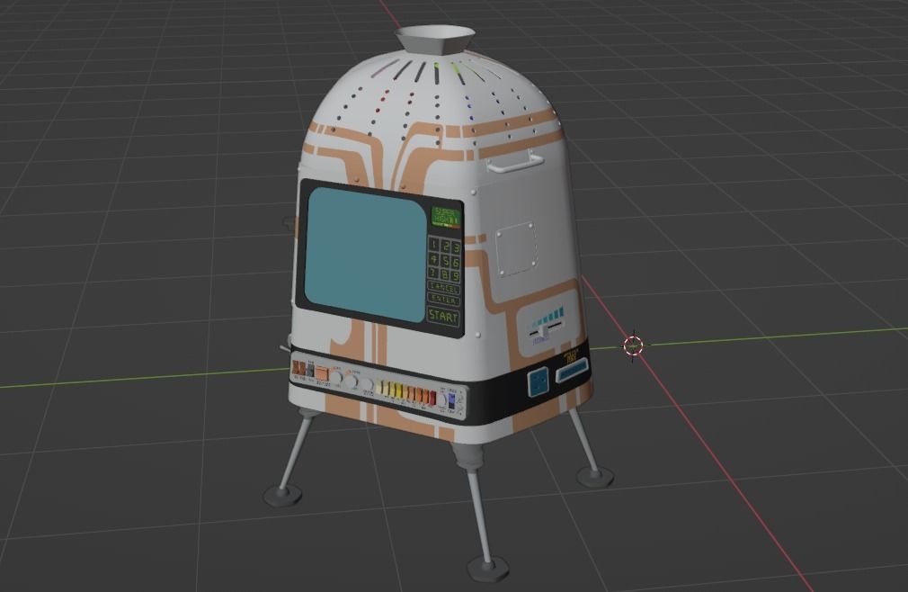 Cloudy With a Chance of Meatballs FLDSMDFR 3D model | CGTrader