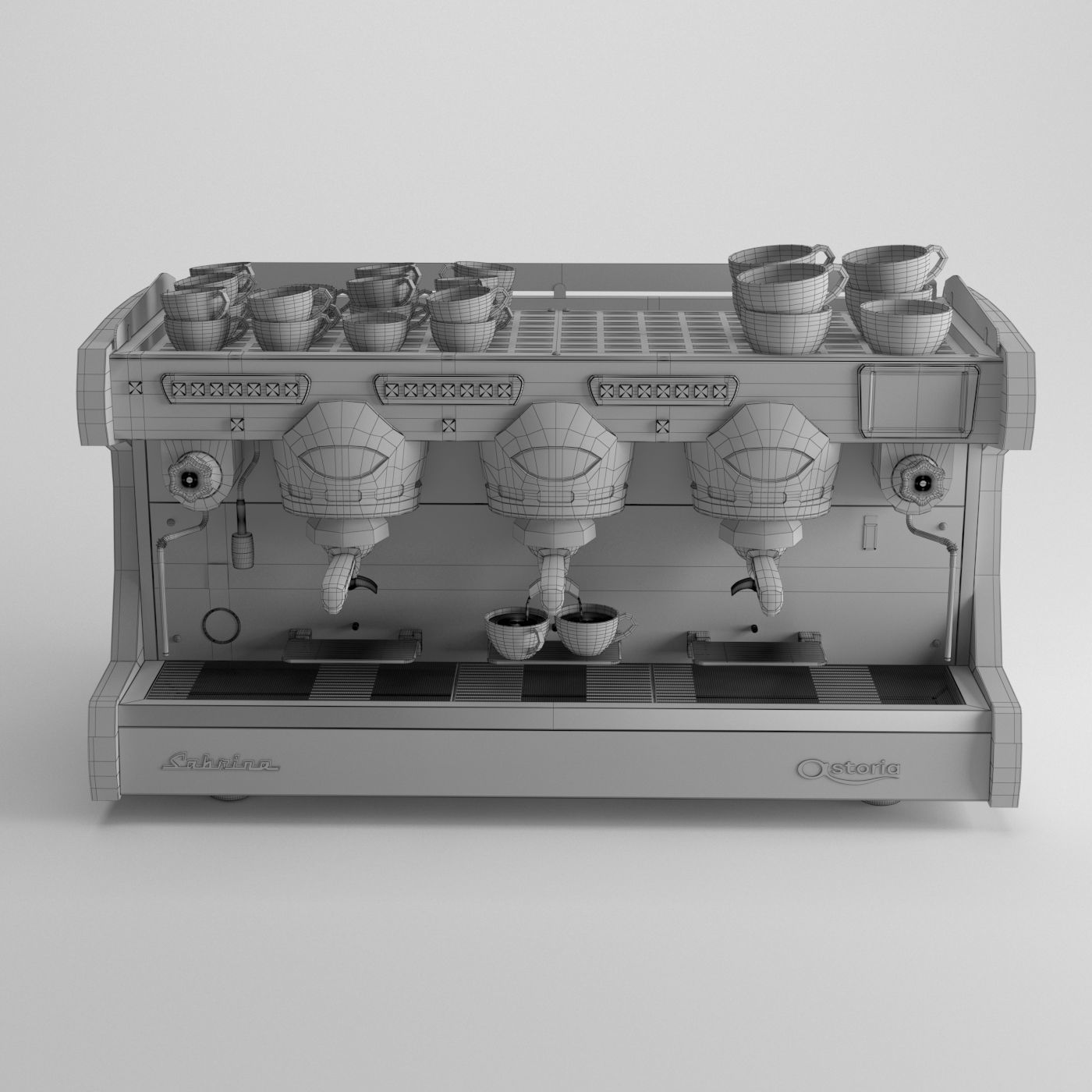 Astoria coffee machines 3D Model Collection | CGTrader