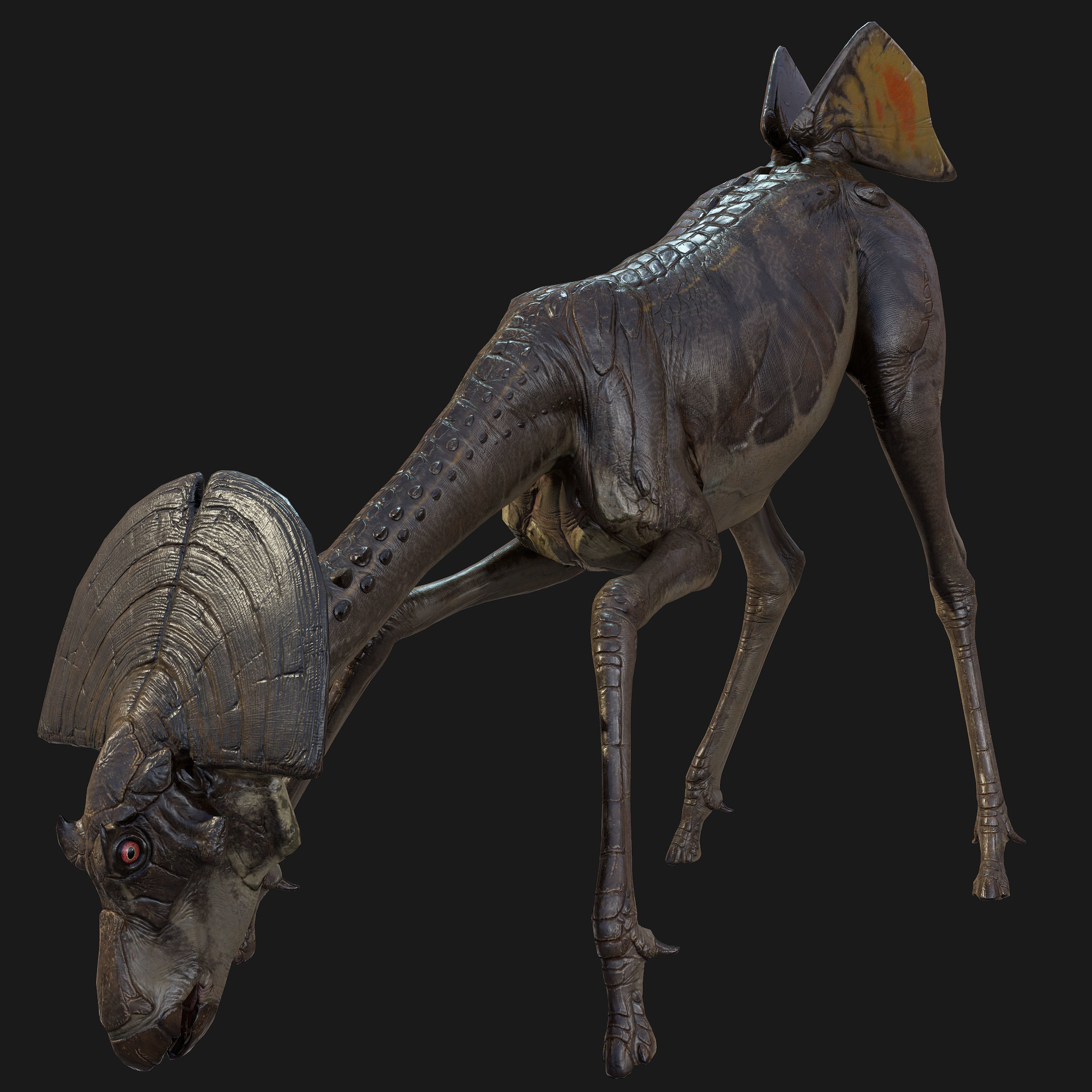 3D model Alien Antelope VR / AR / low-poly rigged | CGTrader