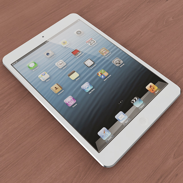 Ipad Mini 3D model | CGTrader