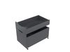 ALEX Drawer Unit Gray With 4 Drawers 3D model | CGTrader