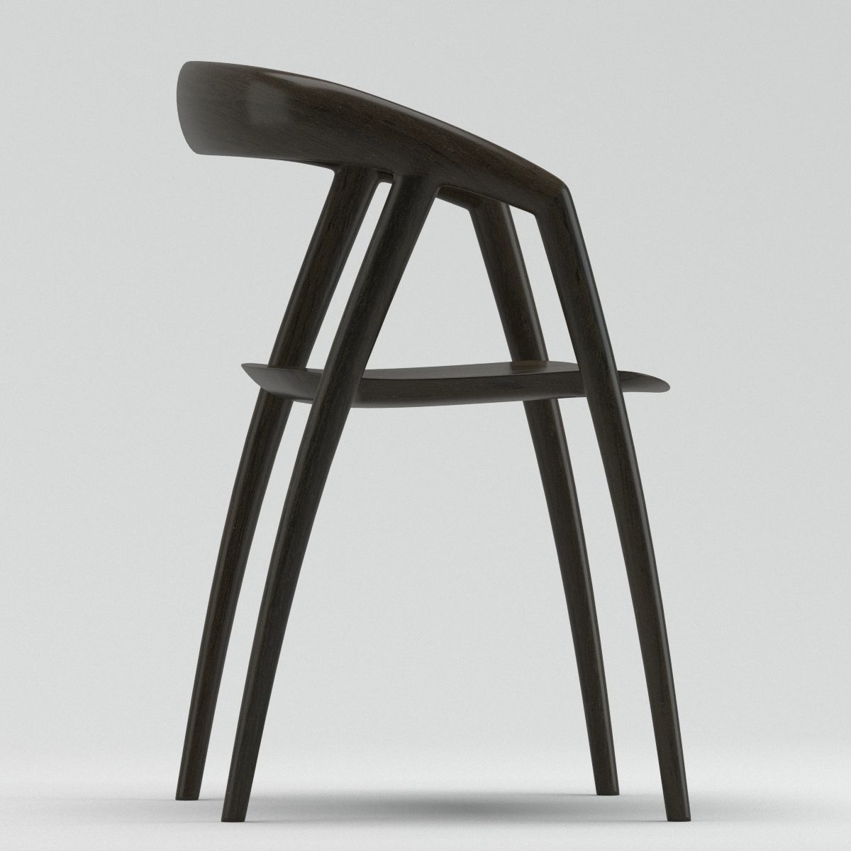 Inoda Sveje DC09 Dining Chair 3D model | CGTrader