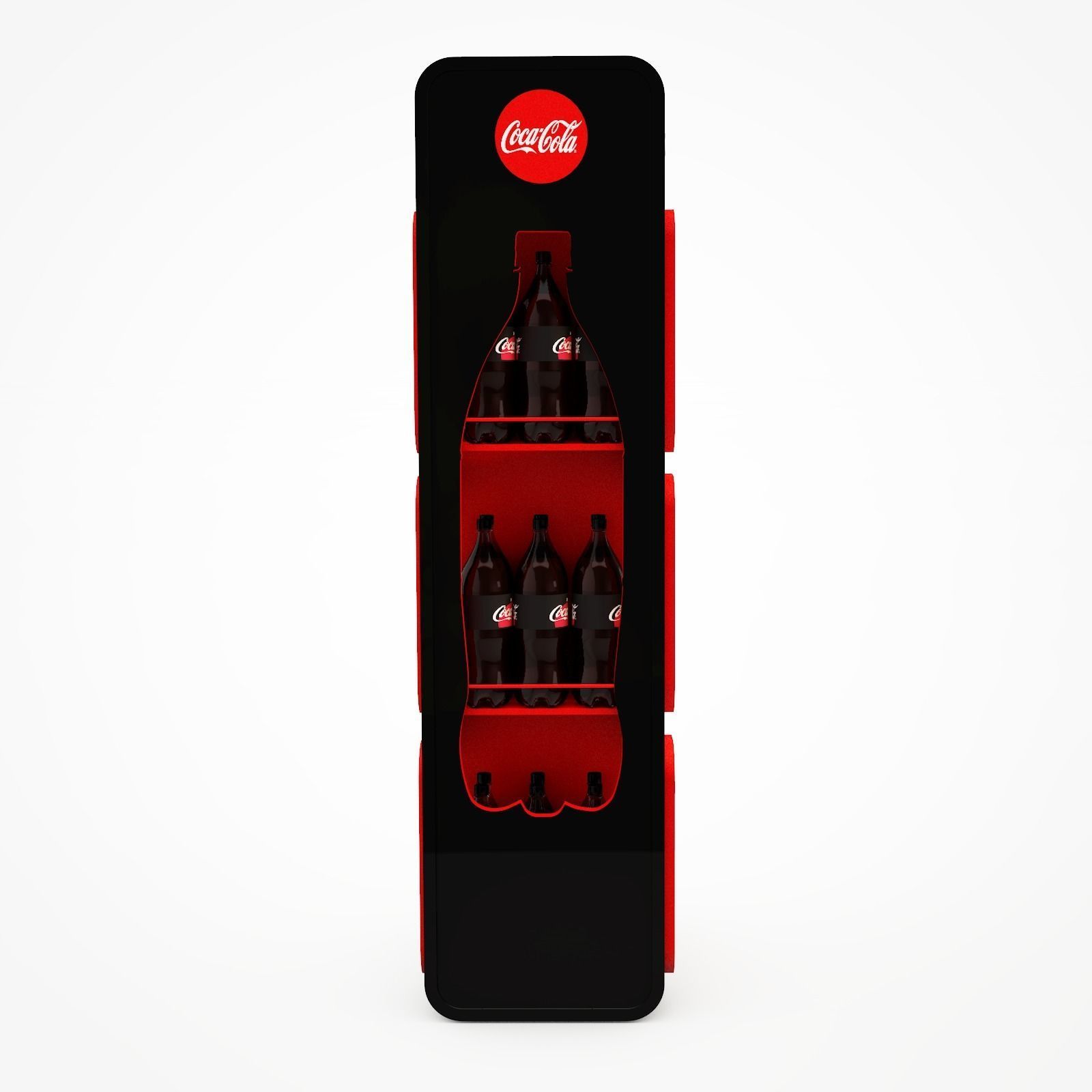 coca-cola display stand 3D model | CGTrader