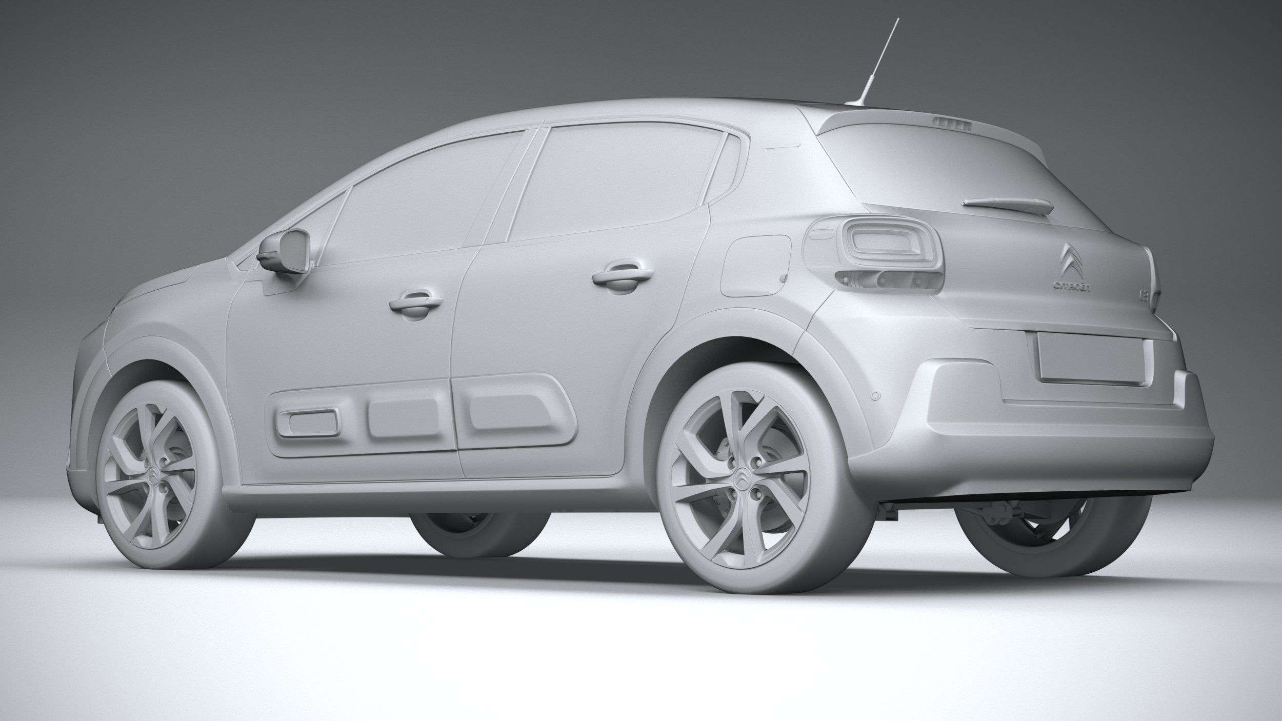 Citroen C3 2020 3D model | CGTrader