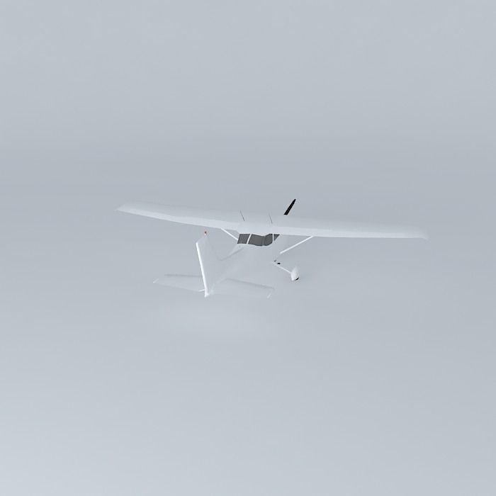 Template Cessna 152 Low Poly free 3D model | CGTrader