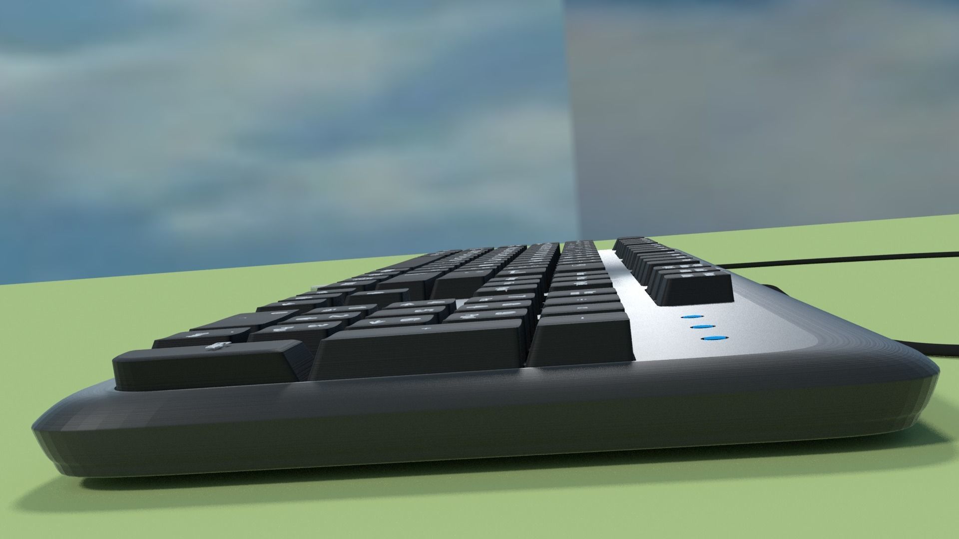 HP Keyboard 3D model | CGTrader