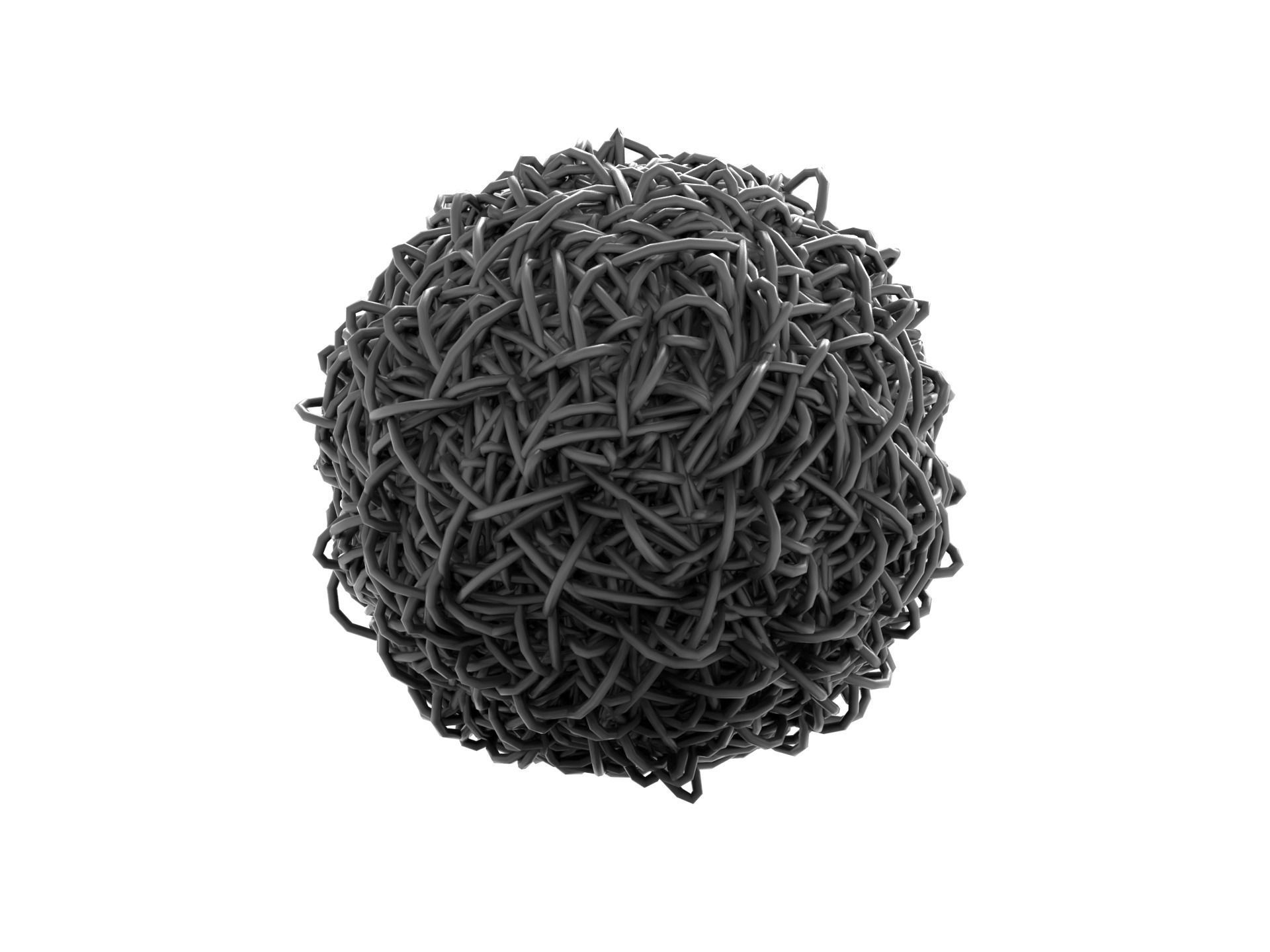 Clump of Wires 3D model | CGTrader
