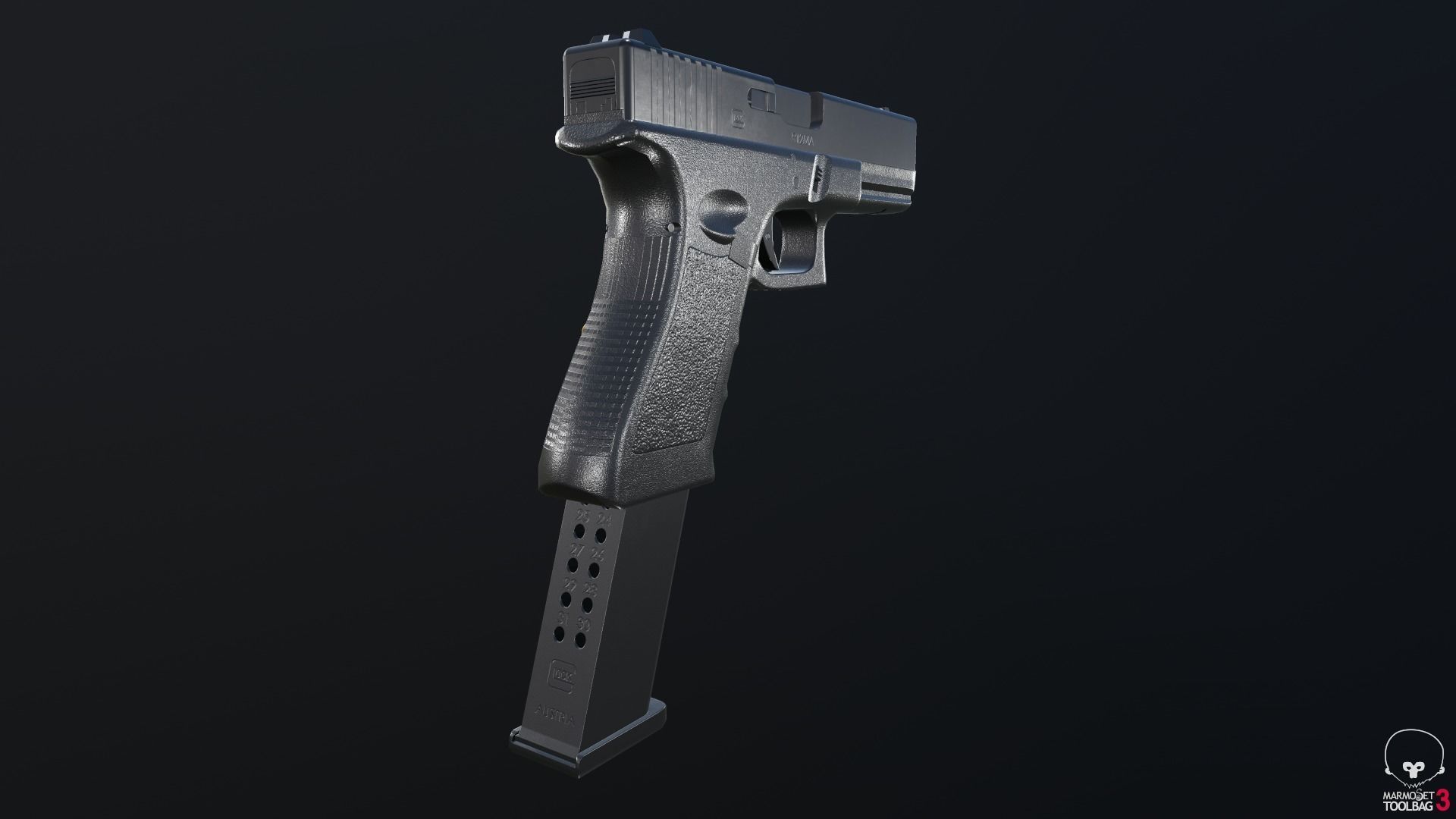 3D model Glock 18C VR / AR / low-poly | CGTrader