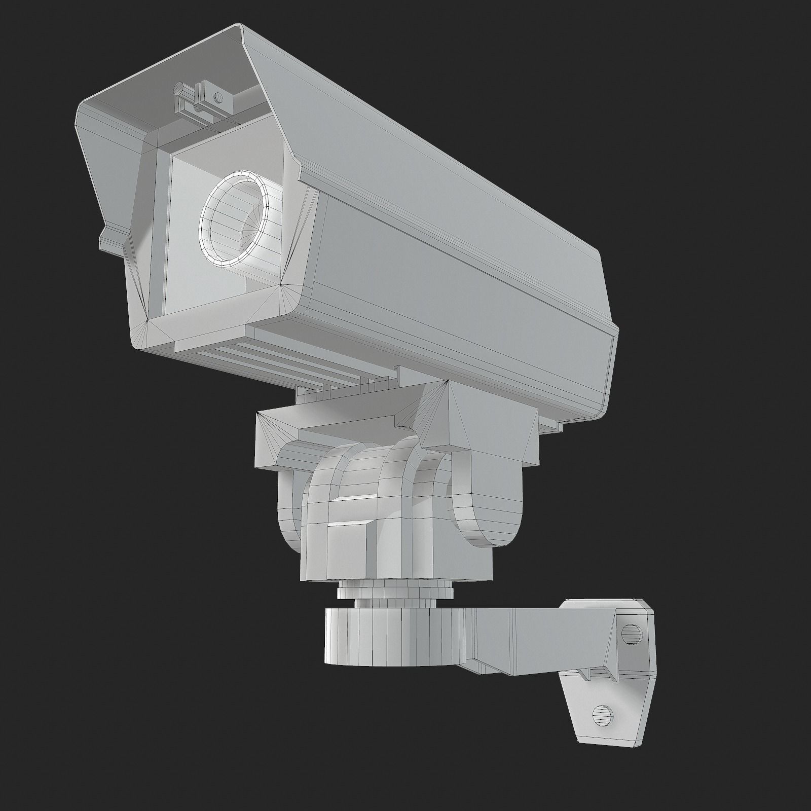 3D model CCTV Camera VR / AR / low-poly | CGTrader