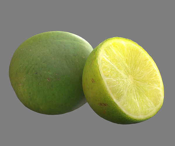 lemon lime free 3D model | CGTrader