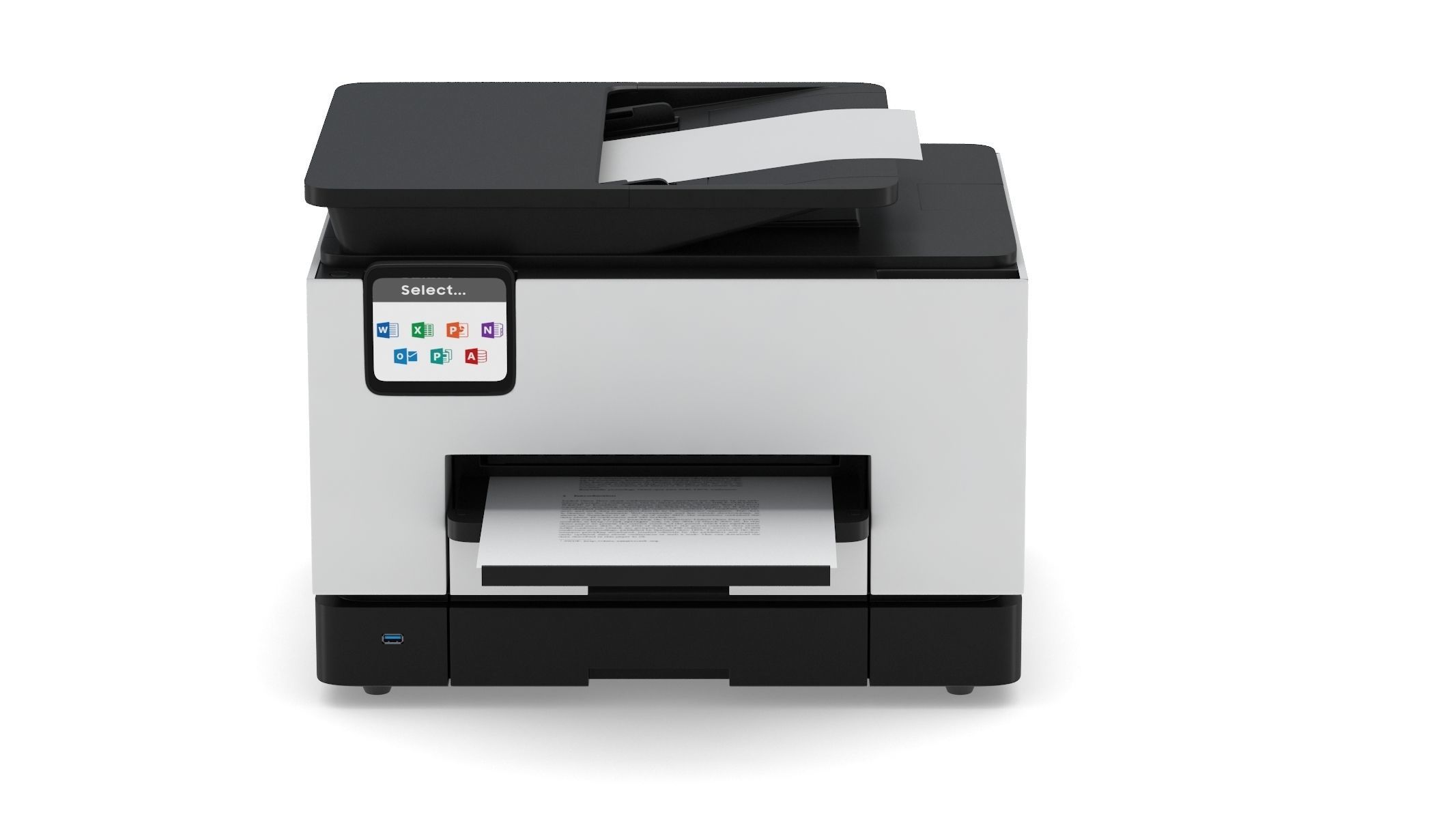 Office Printer 3D model | CGTrader