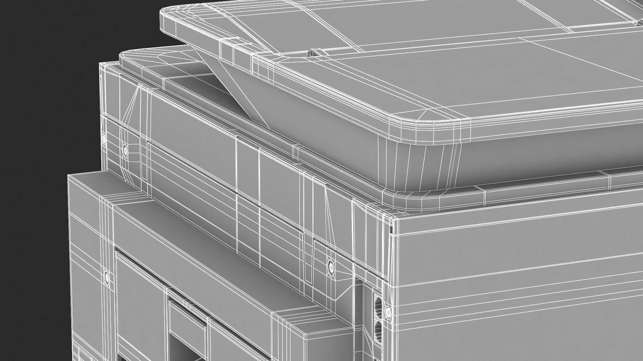 Office Printer 3D model | CGTrader
