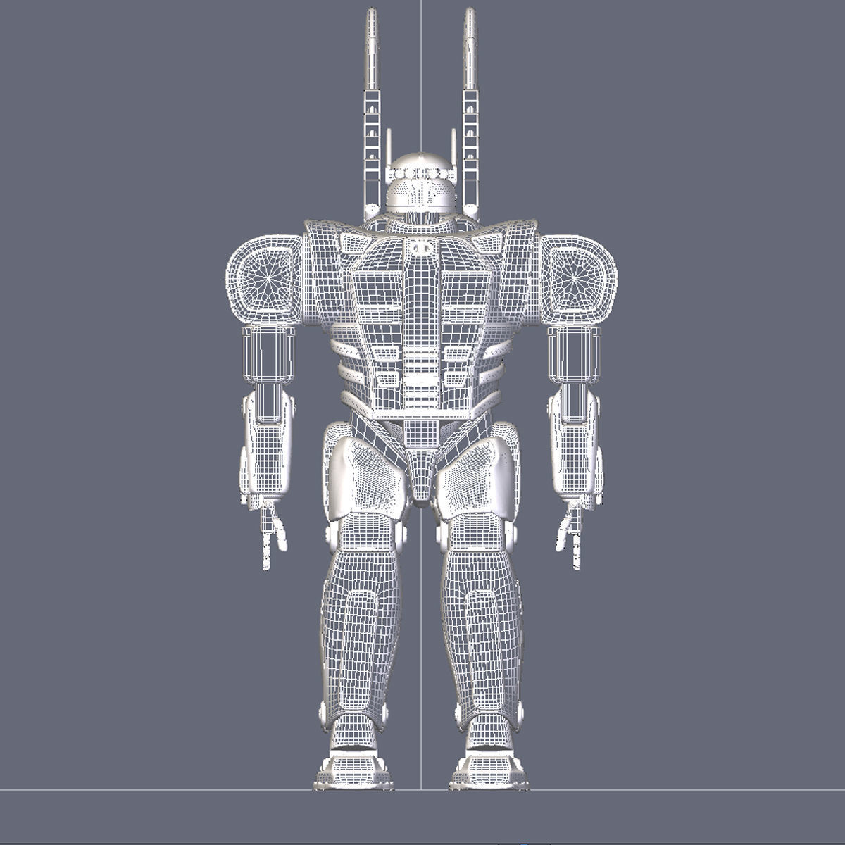 Mecha Armor 3D model | CGTrader