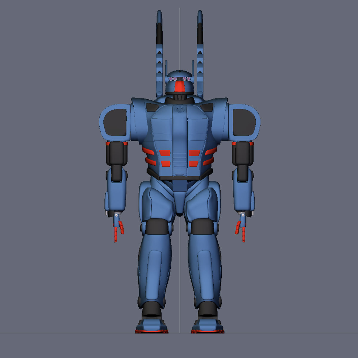 Mecha Armor 3D model | CGTrader