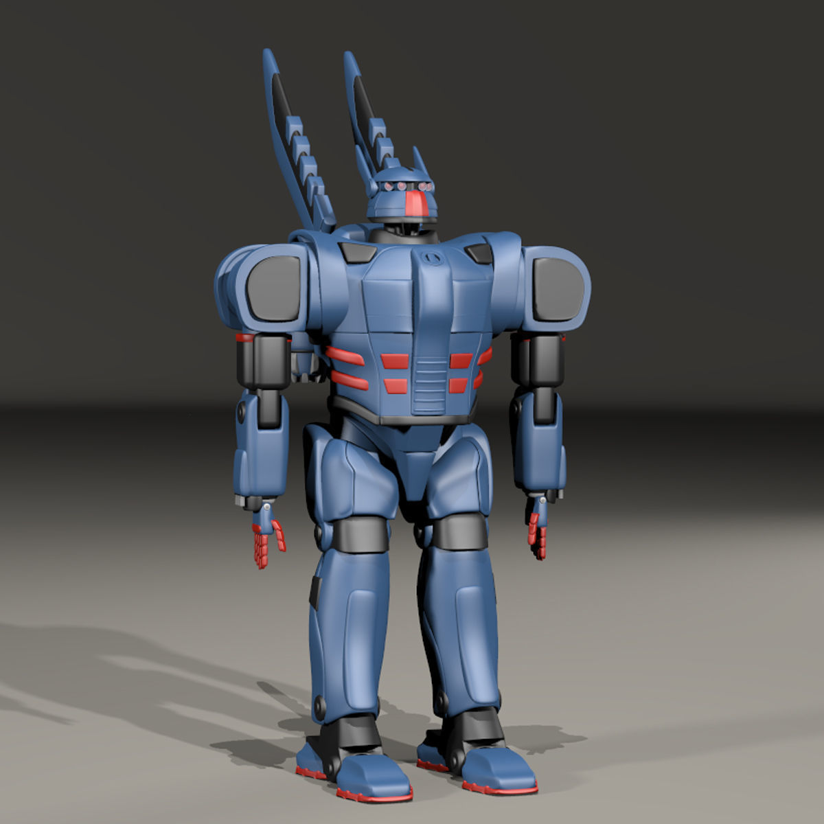 Mecha Armor 3D model | CGTrader