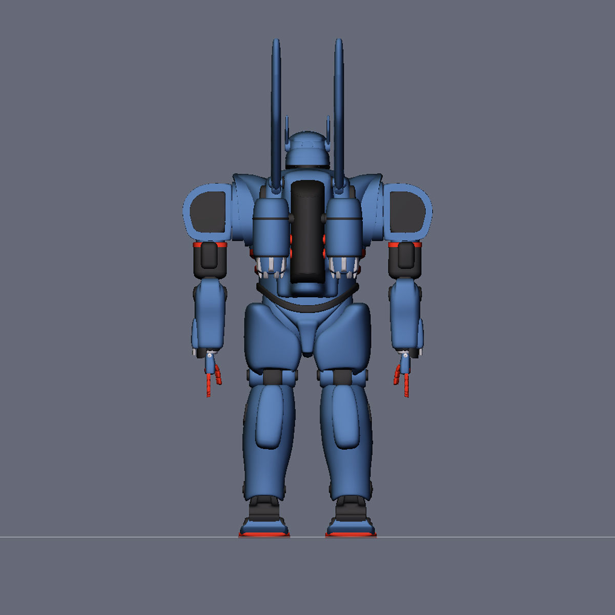 Mecha Armor 3D model | CGTrader