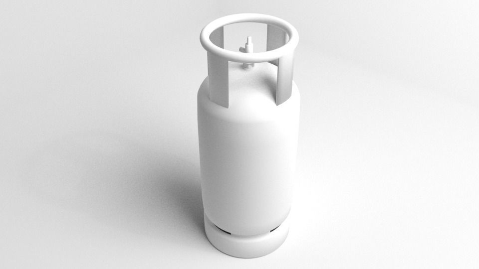 Liquefied Petroleum Gas 12kg 3D model | CGTrader