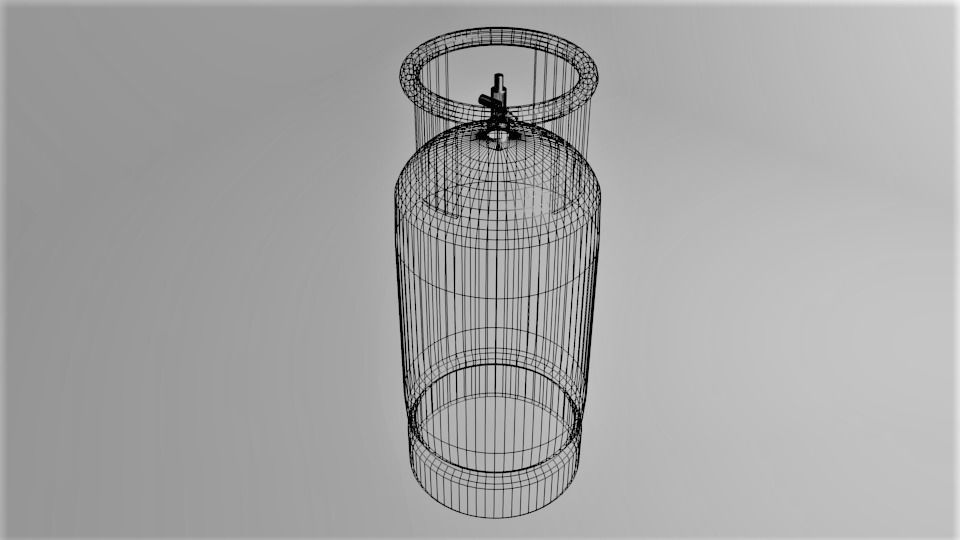 Liquefied Petroleum Gas 12kg 3D model | CGTrader