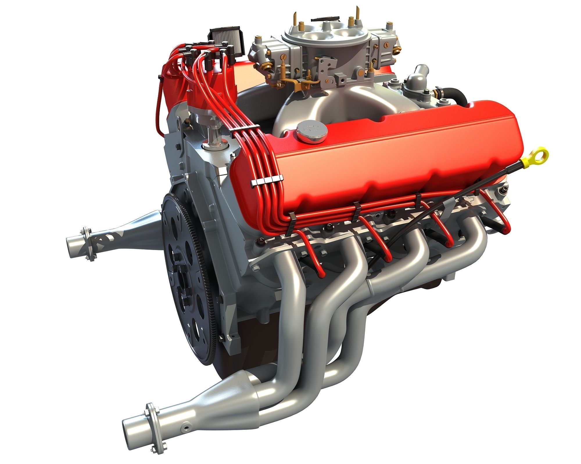 V8 Engine 3D model | CGTrader