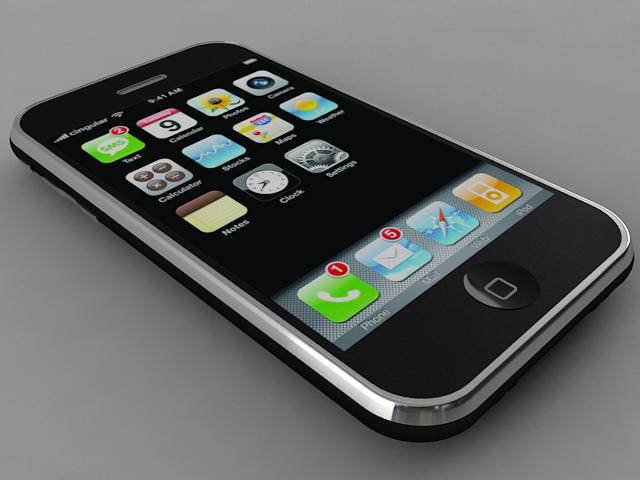 iPhone 3g 3D model | CGTrader