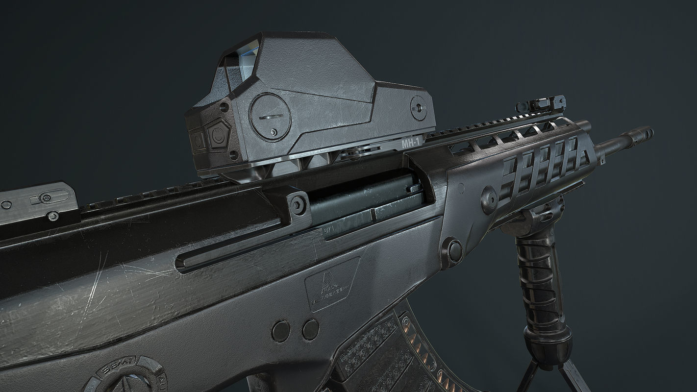 3D model AK ALFA VR / AR / low-poly | CGTrader