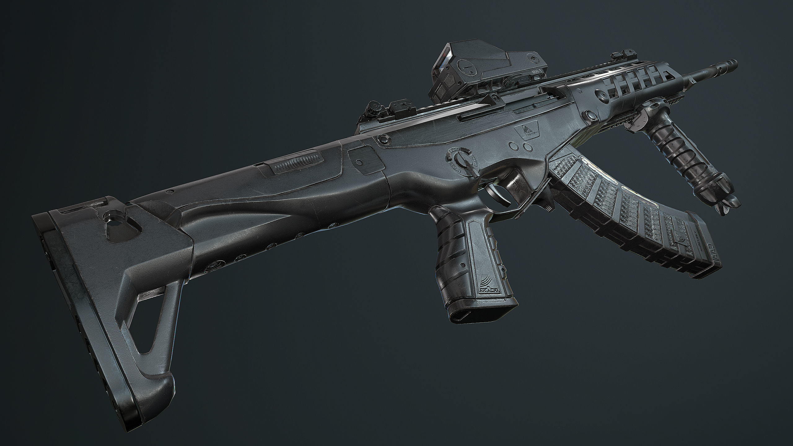 3D model AK ALFA VR / AR / low-poly | CGTrader