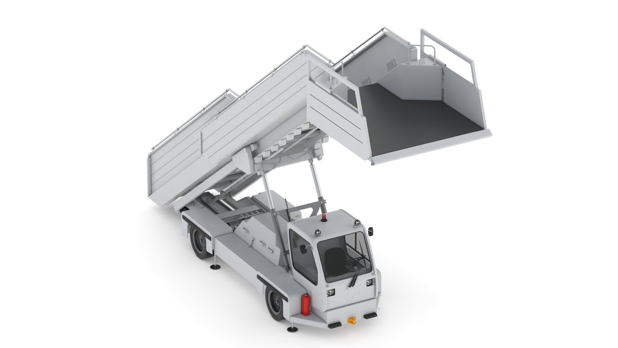 Passenger Steps Car 3D model | CGTrader