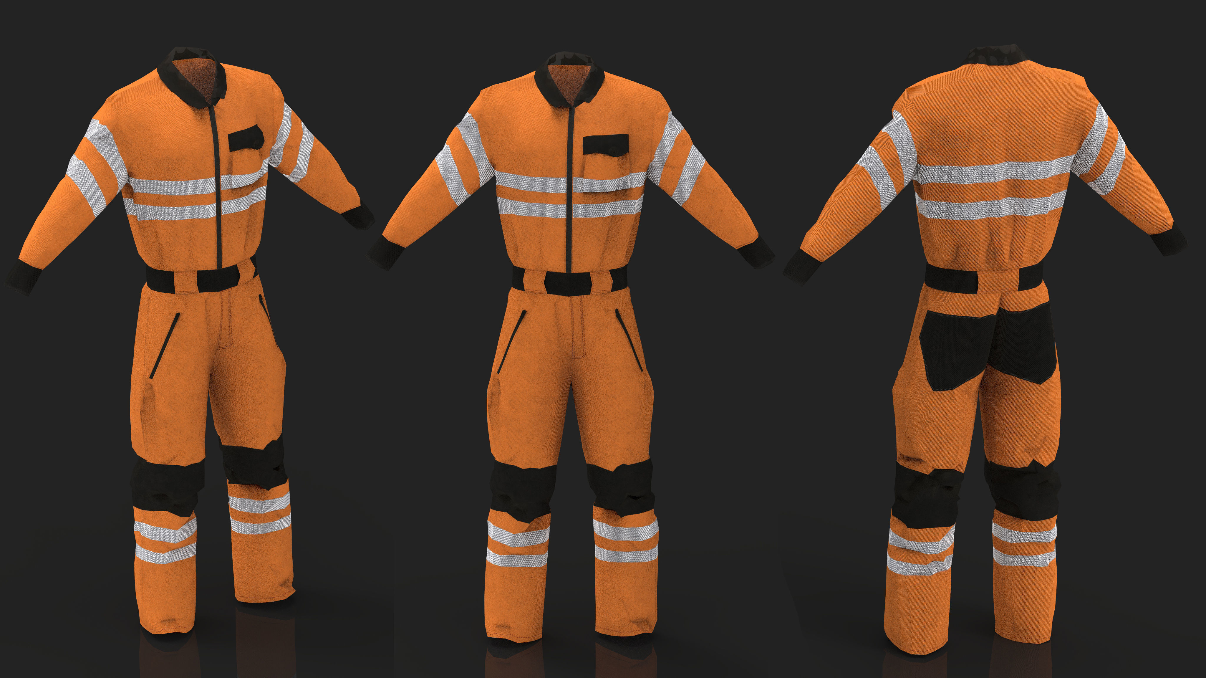 3D model Safety Workwear VR / AR / low-poly | CGTrader