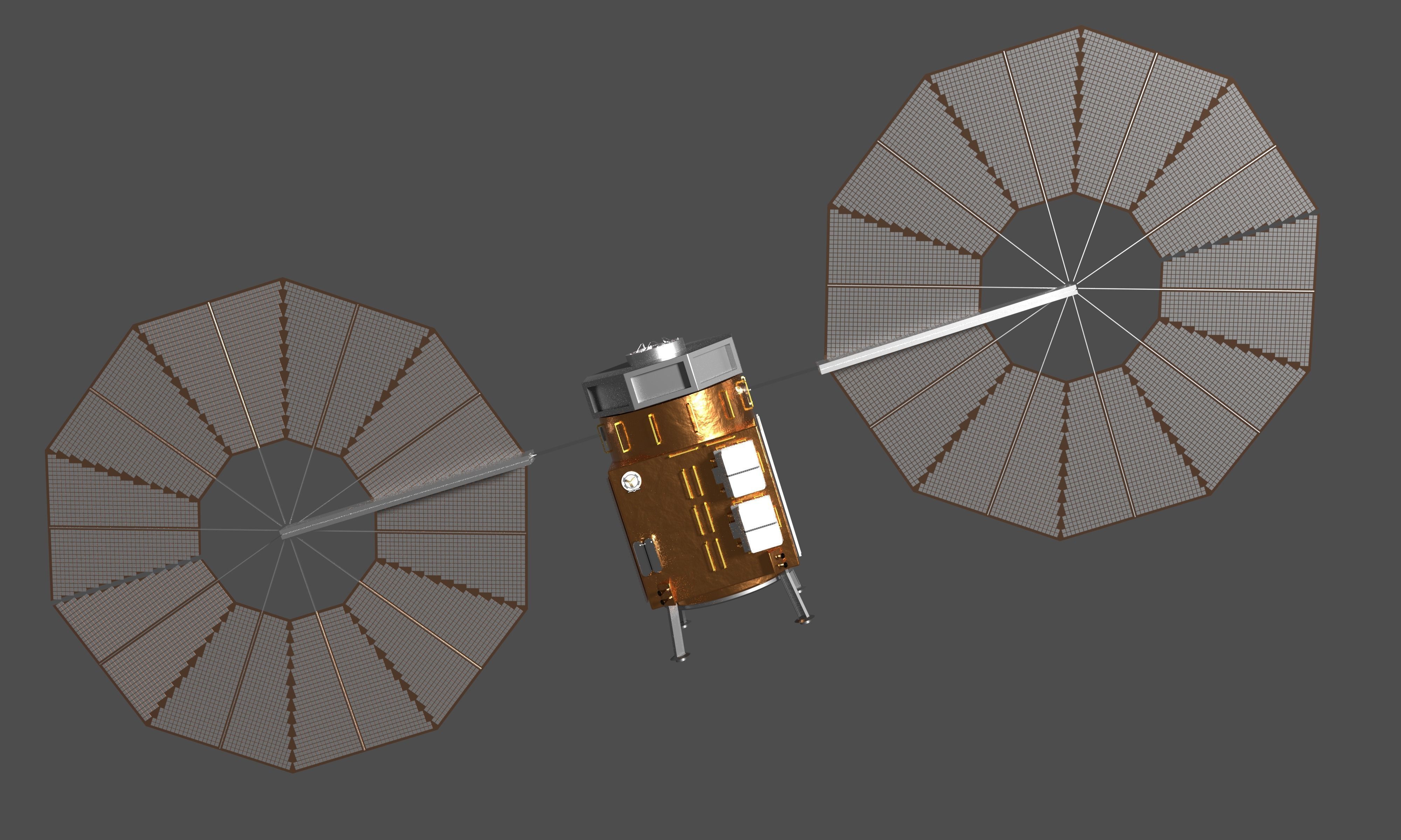 Generic Gateway Power and Propulsion Element 3D model | CGTrader