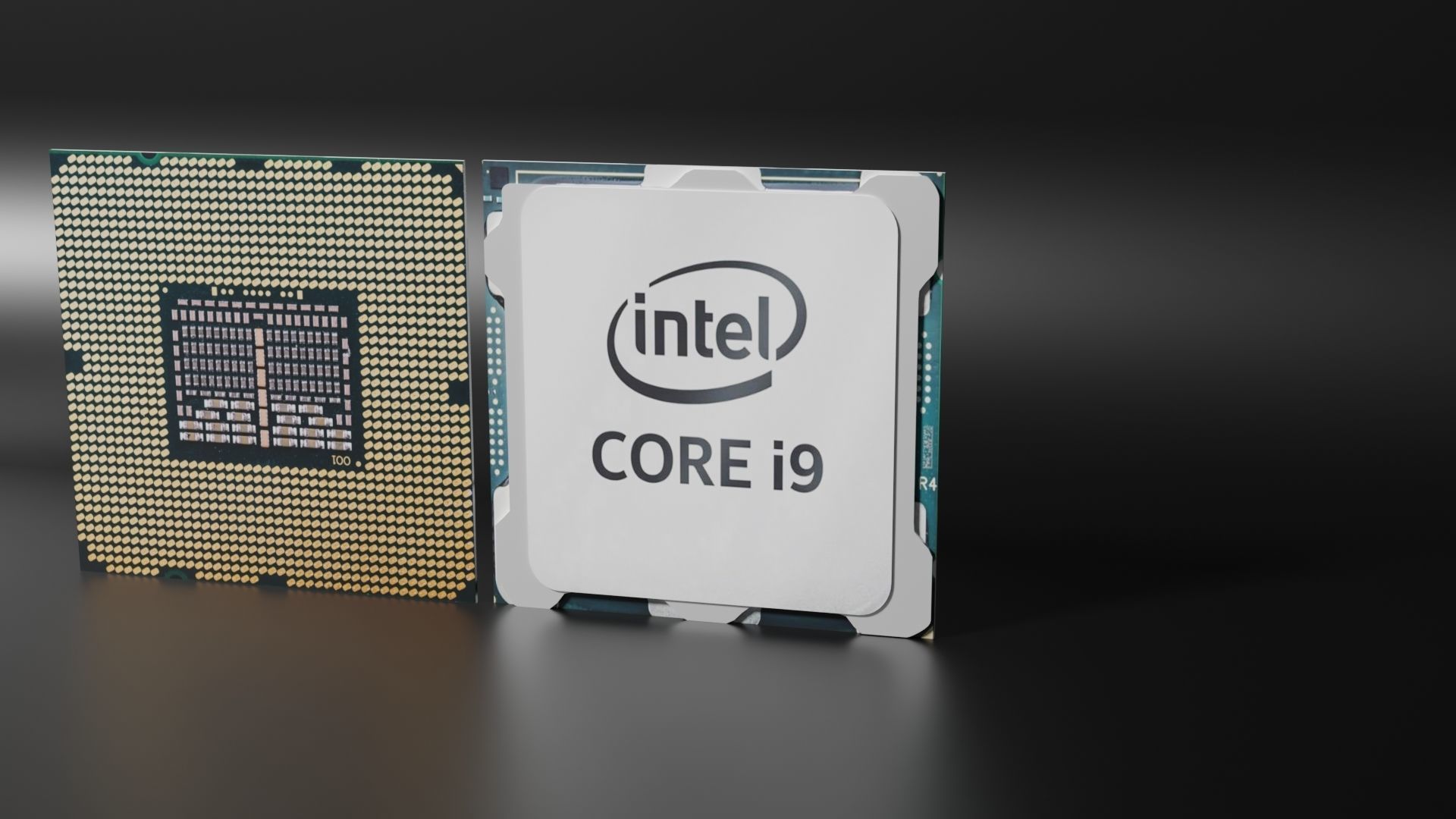 3D model Intel Core i9 CPU VR / AR / low-poly | CGTrader