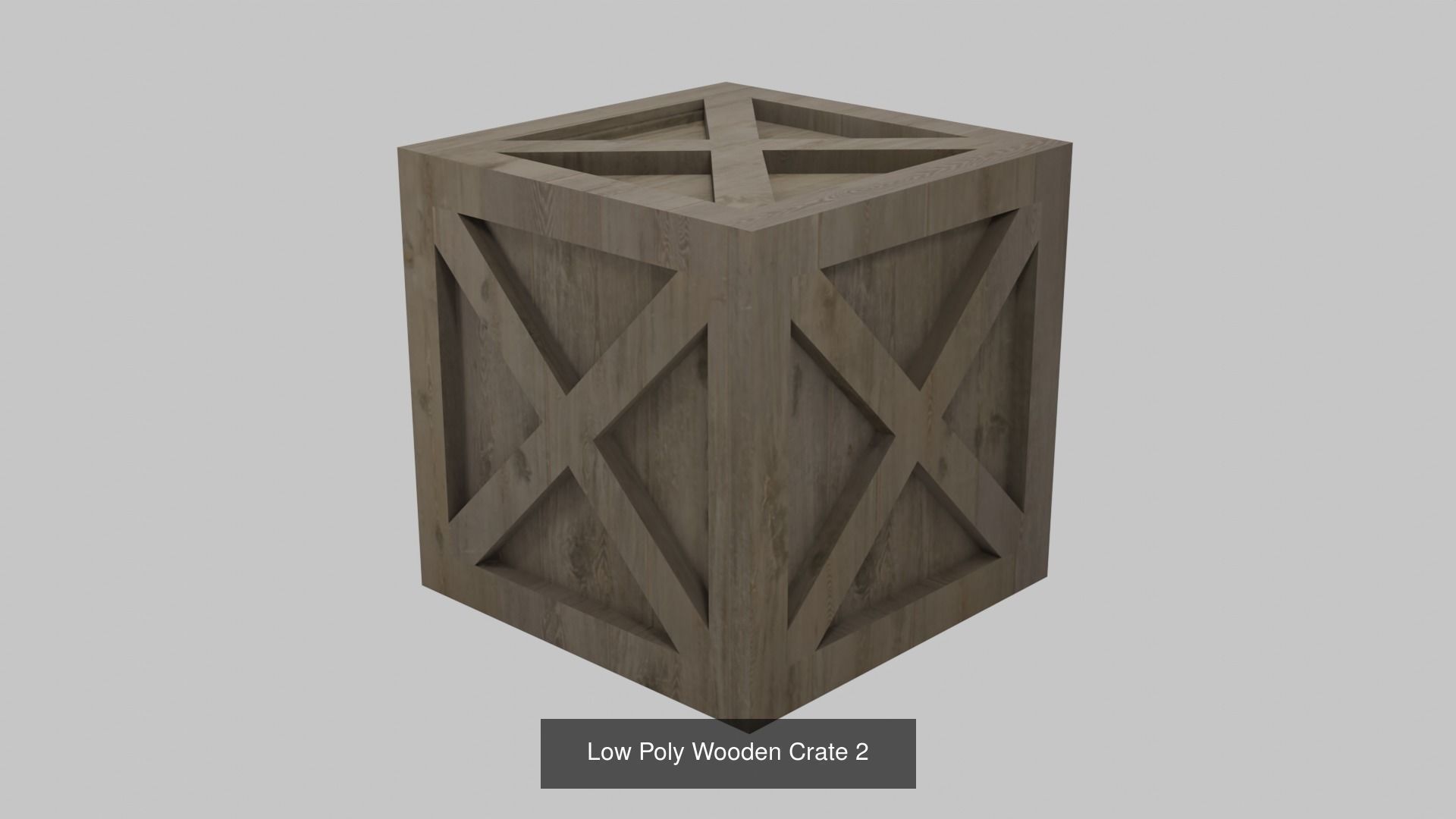 Assorted Low Poly Wooden Crate Collection | CGTrader