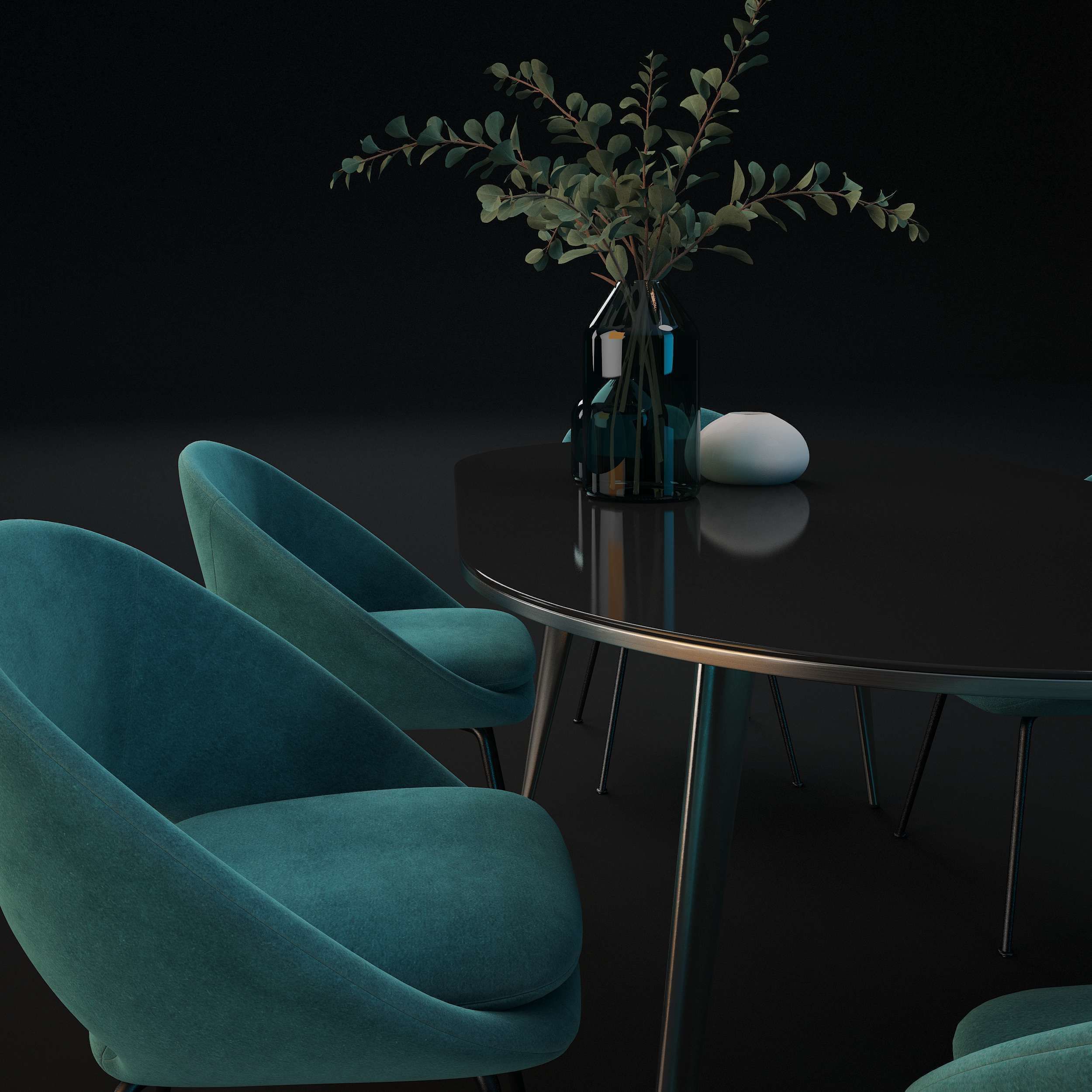 Render Ready vray dining tables collection | CGTrader