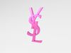 YSL Logo v1 006 free VR / AR / low-poly 3D model | CGTrader
