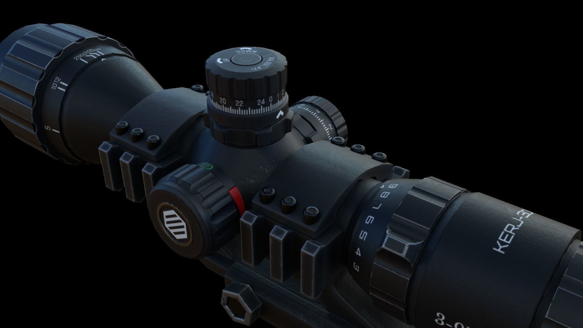 3D model Modular Combat Rifle-Carbine Variant VR / AR / low-poly | CGTrader