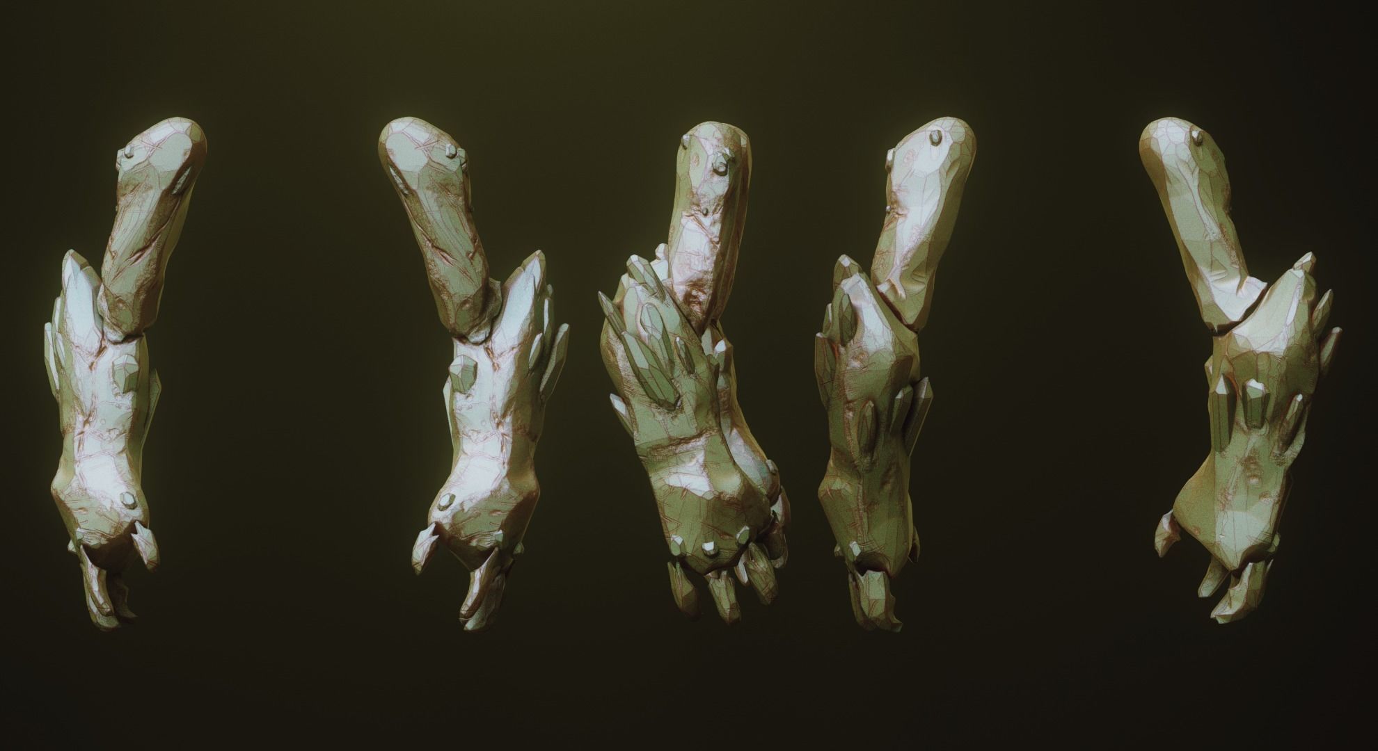 ARMS - 33 Creature arms OBJs and Zbrush IMM 3D model | CGTrader