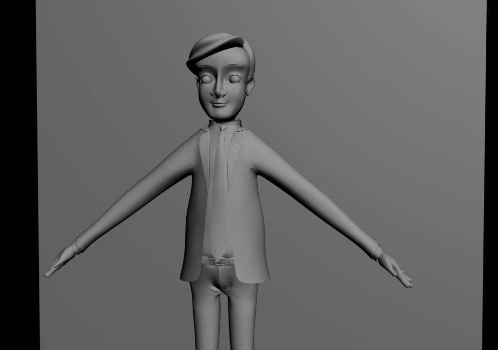 3D Man character free VR / AR / low-poly 3D model | CGTrader
