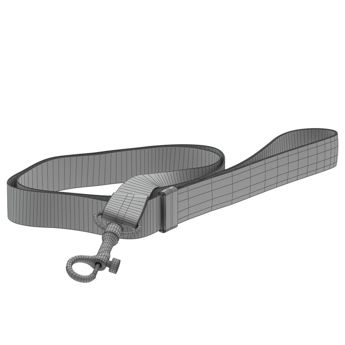 Leash dog 3D model | CGTrader