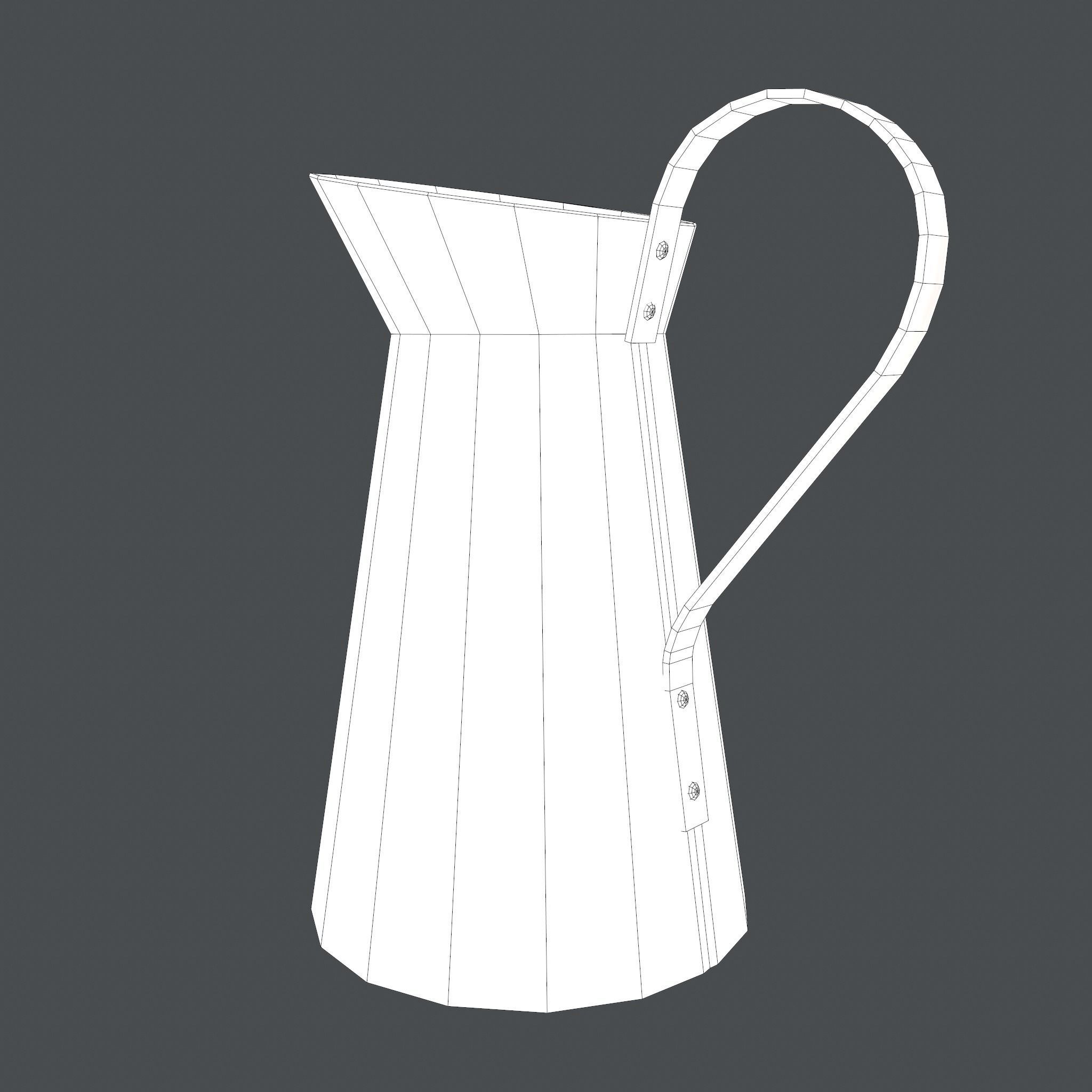 3D model Medieval Style Pitcher VR / AR / low-poly | CGTrader