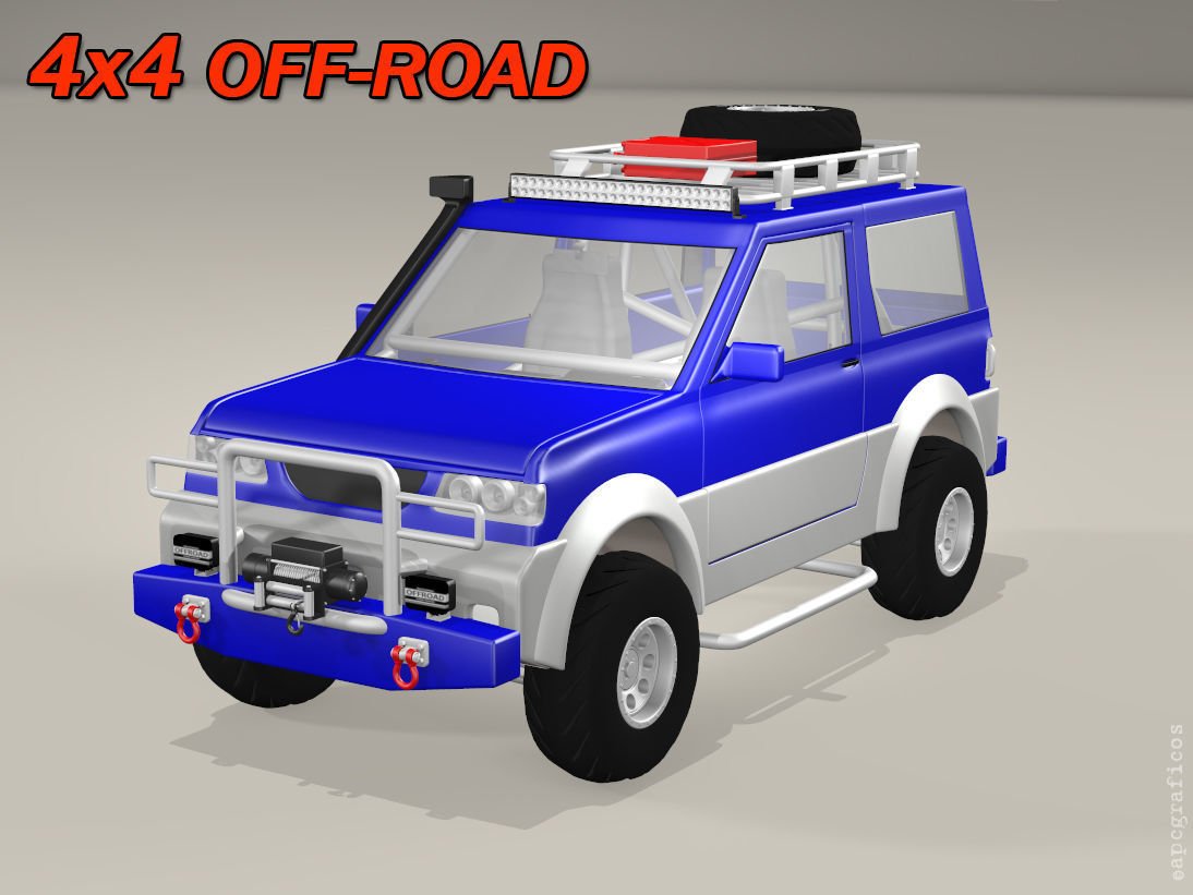 4x4 Off-road 3D model | CGTrader