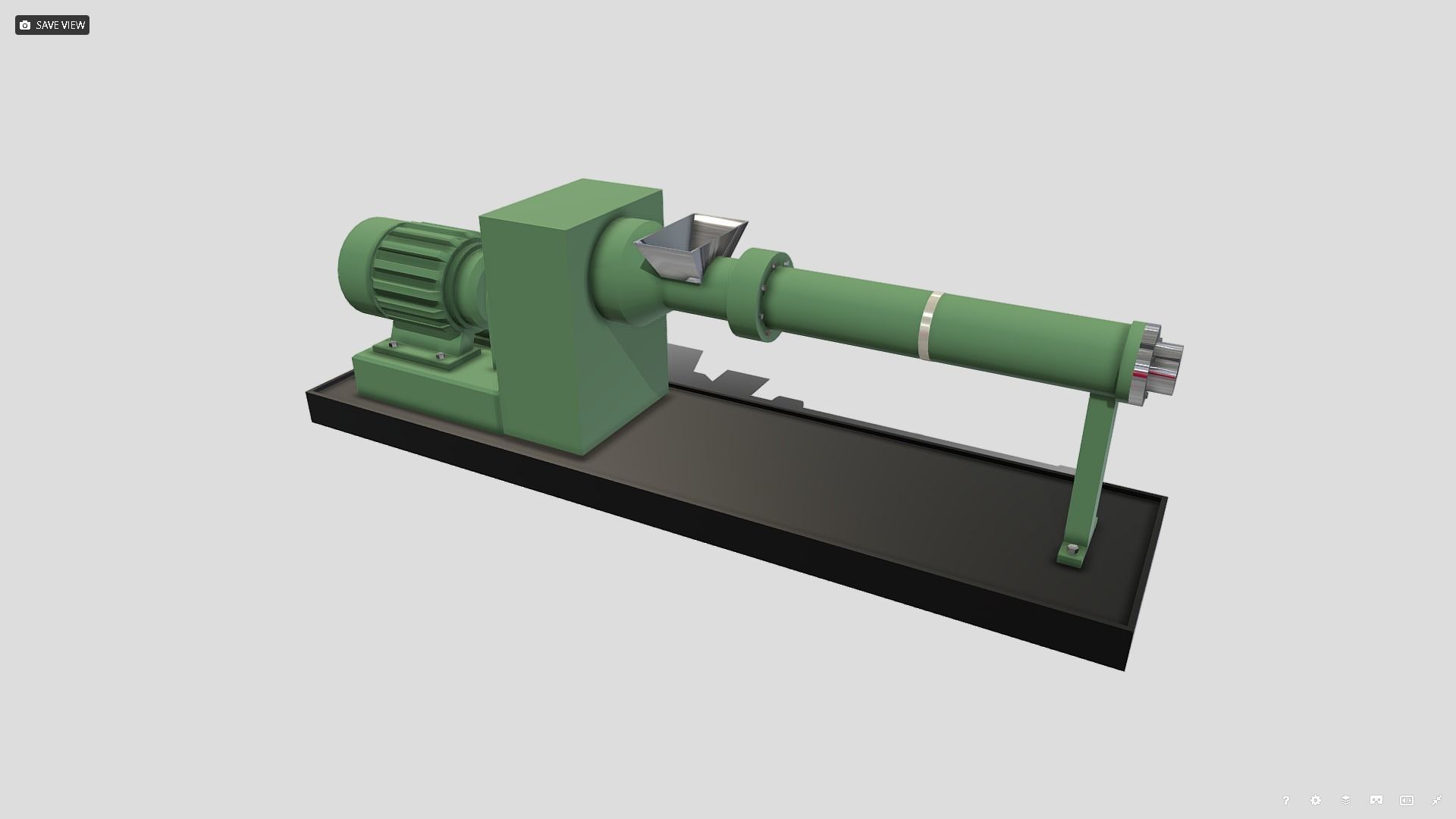 3D model Machine - Extruder VR / AR / low-poly | CGTrader