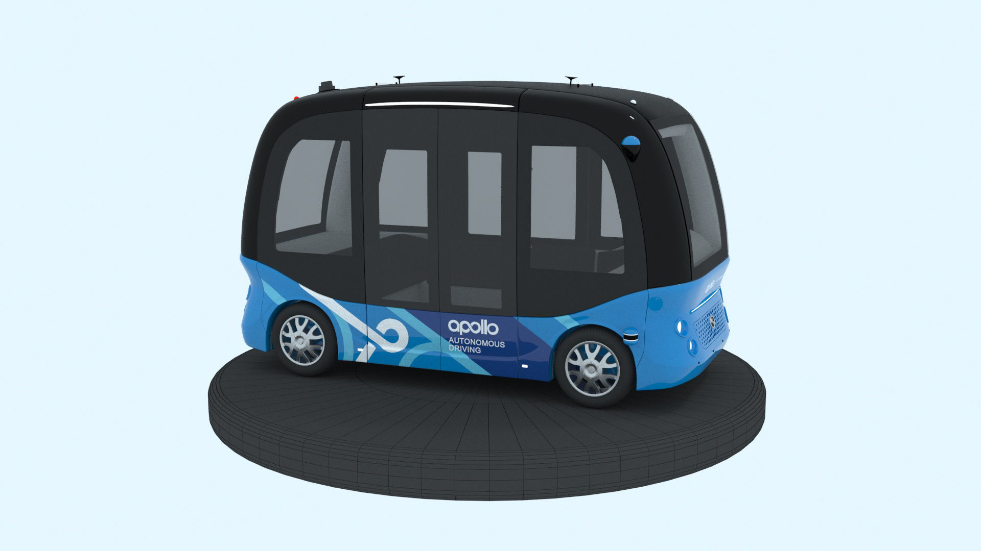 Driverless vehicle 3D model | CGTrader