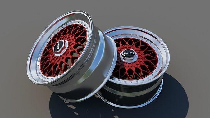 BBS Rims free 3D model | CGTrader