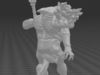 megalodon yetis - ogor mawtribes - dynamic pose 3D model 3D printable ...