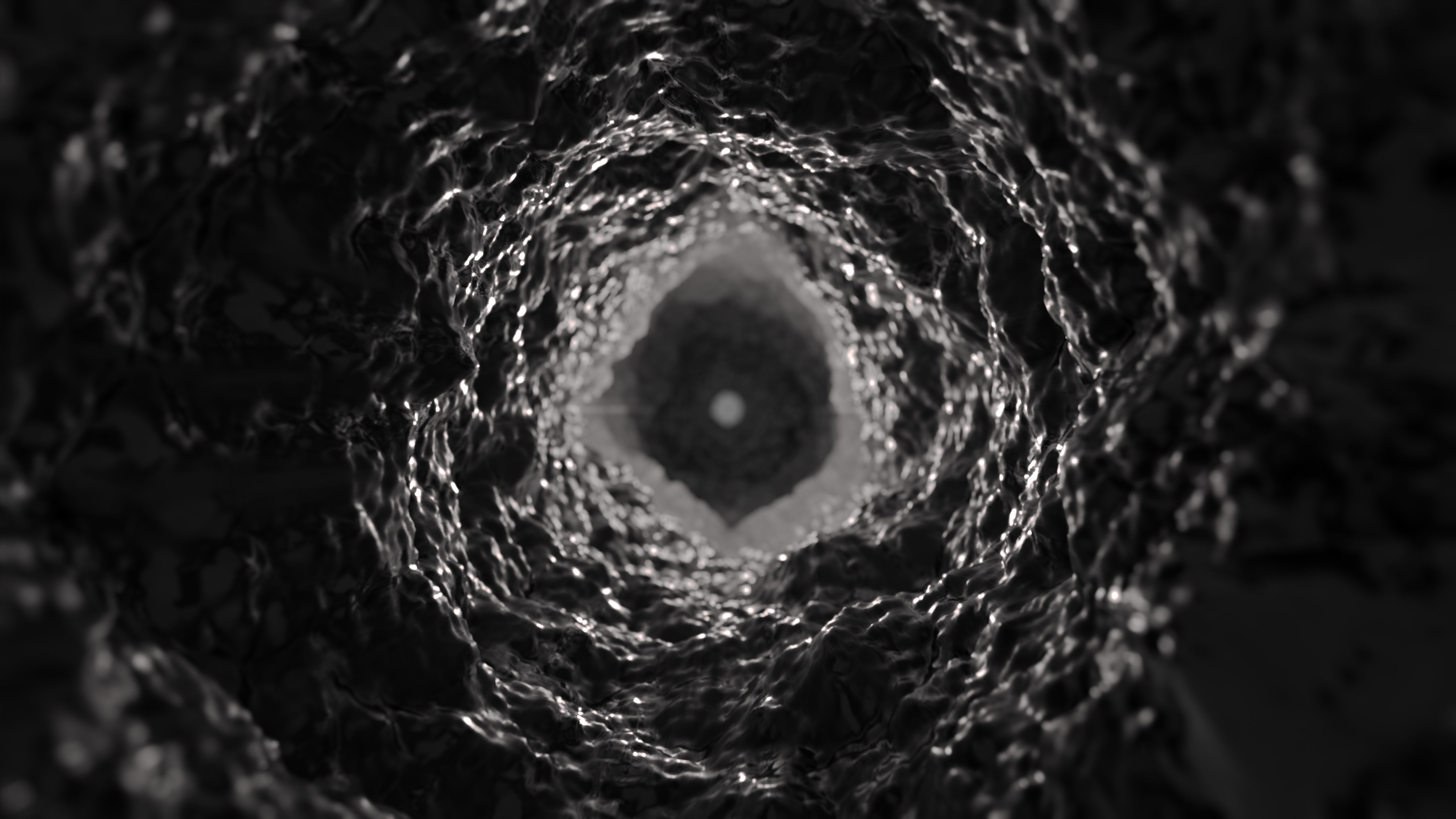 sci fi Abstract dark scary black Blender Eevee 3D model animated | CGTrader