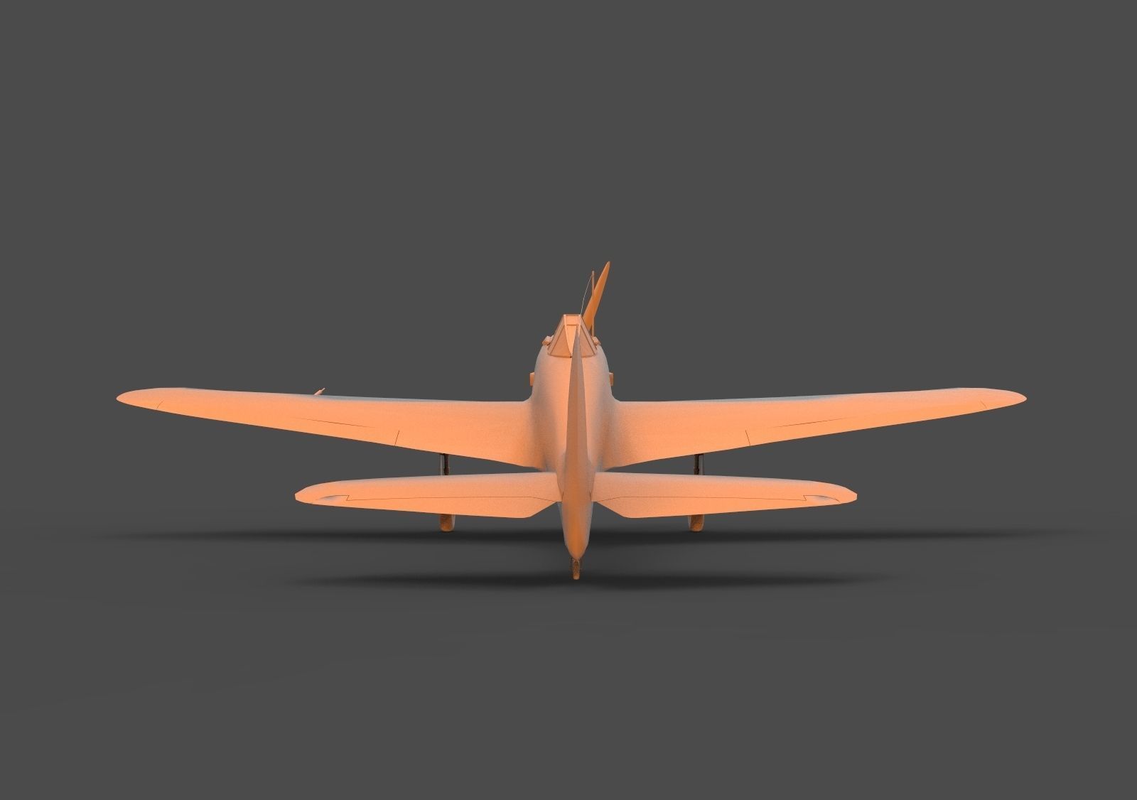 Nakajima Ki-43 3D model 3D printable | CGTrader