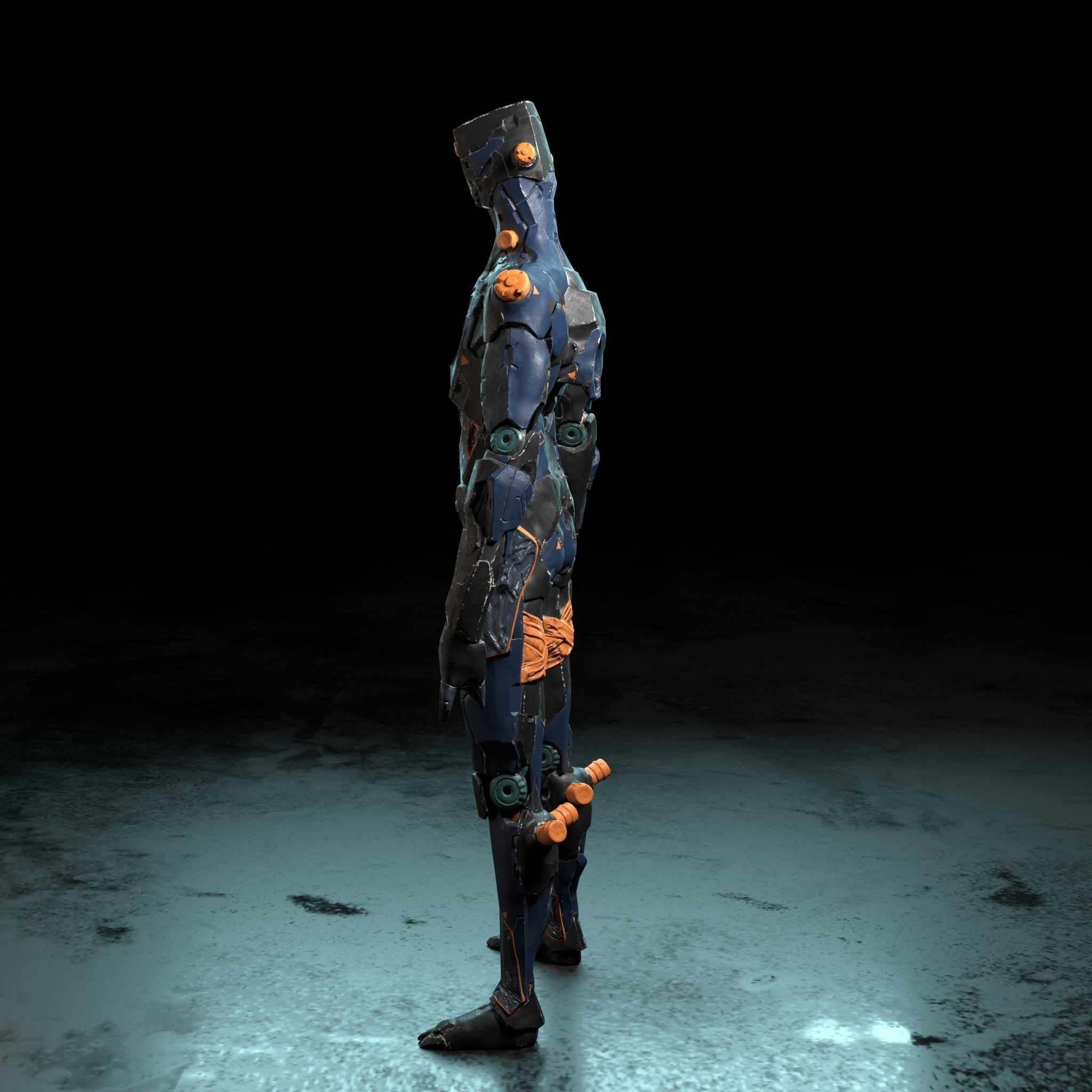 3D model Robot RBT VR / AR / low-poly | CGTrader